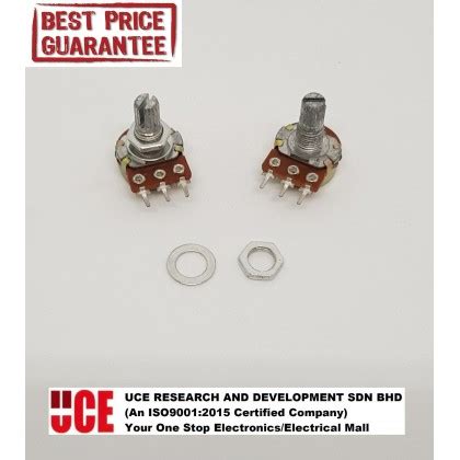 WH148 SINGLE TURN POTENTIOMETER VARIABLE RESISTOR 15MM 500 1K 2K 5K 10K 20K 50K 100K 500K 1M OHM