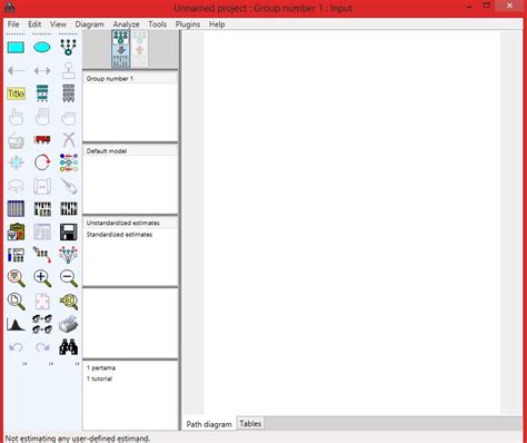 Pengolahan Data Dengan Amos Cara Membuat Model Sem