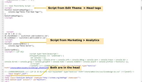 Where To Place Third Party Scripts Knowledge Center