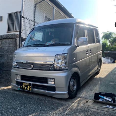 エブリイバンの鉄チン・車高調・ブレーキパッド交換・時安・ステルスミニに関するカスタム事例｜車のカスタム情報はcartune