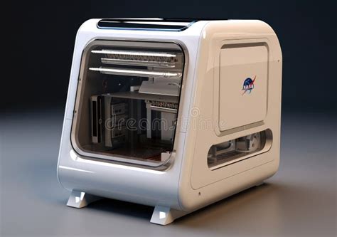 Modern Gaming Pc Case Of Space Style Technology Pc Case Of Futuristics Ai Generative Stock