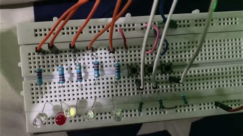 Rangkaian Push Button Dengan Led Arduino Youtube