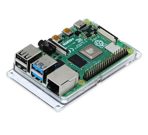 Sb Components Raspberry Pi 4 3b 3 2 Bumper Case Clear Sbcgaming