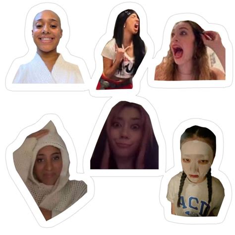 Memeseye Katseye Funny Sticker Pack Sticker Cute Stickers Cute