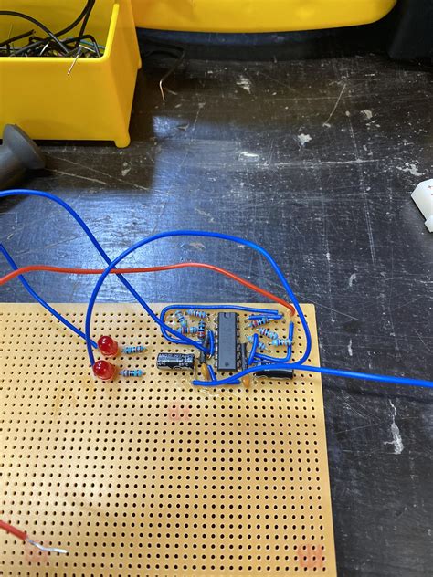 I Need Help Finding My Problem 556 Timer Circuits Works Fine On The Breadboard But Doesn T