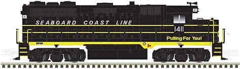 Atlas Emd Gp35 Standard Dc Master R Silver Seaboard Coast Line