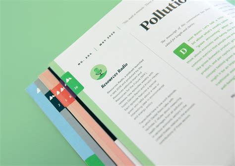 Revamping Resources Magazine Eco Friendly Publication Design Tips Environmental Awareness