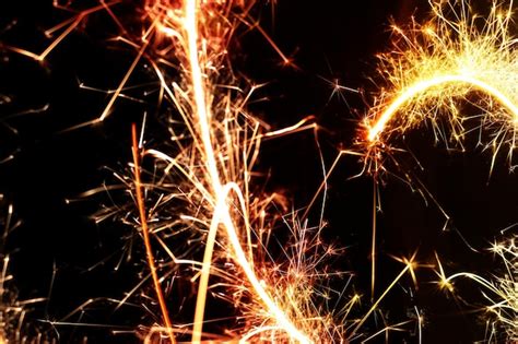 Premium Photo Full Frame Shot Of Firecracker Exploding At Night
