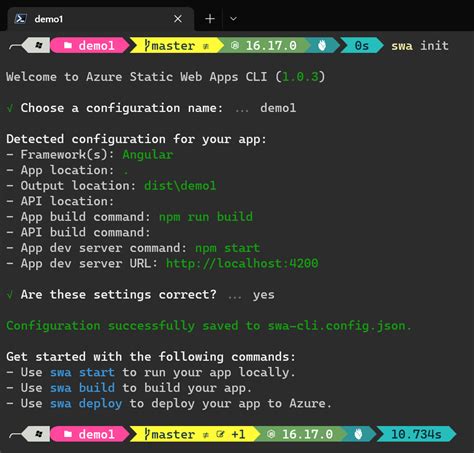 如何使用 Azure Static Web Apps Cli 手動部署靜態網站應用程式 The Will Will Web