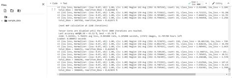 YOLO V Darknet Training In Google Colab Stopped All On A Sudden And I See That The Github Clone