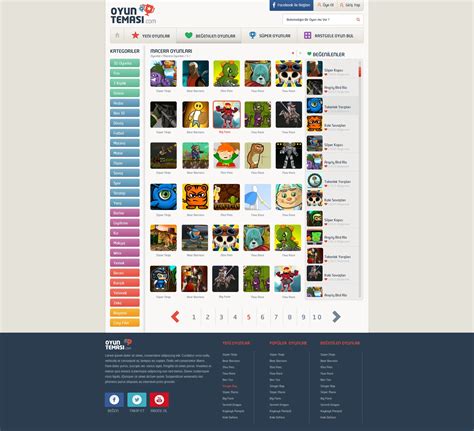 Wordpress Oyun Sitesi Teması Çalışması