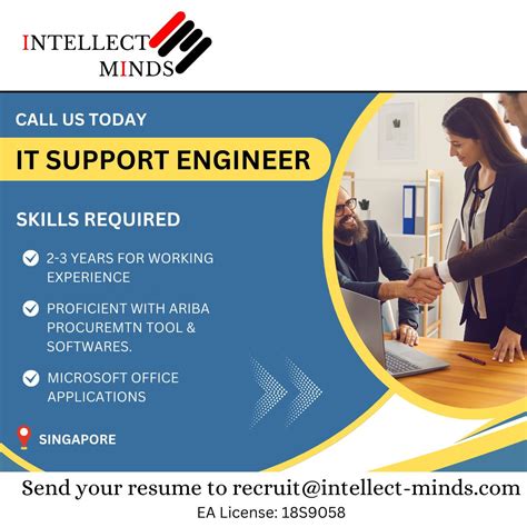 Suguna Suji On Linkedin We Are Hiring For It Support Location Singapore Inbox Me At