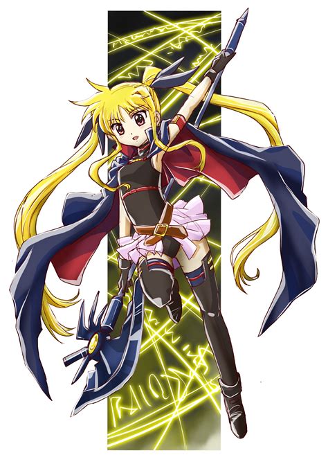 Taiga Hiroyuki Bardiche Axe Form Nanoha Bardiche Nanoha Fate Testarossa Fate