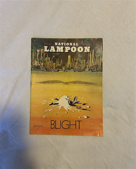 National Lampoon June 1970 Third Issue Etsy