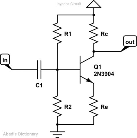 bypass circuit معنی تخصصی در دیکشنری آبادیس