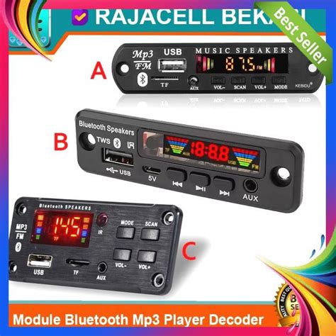 Jual Module Car Mp3 Player Bluetooth Audio Music Tape Mobil Amplifier Shopee Indonesia