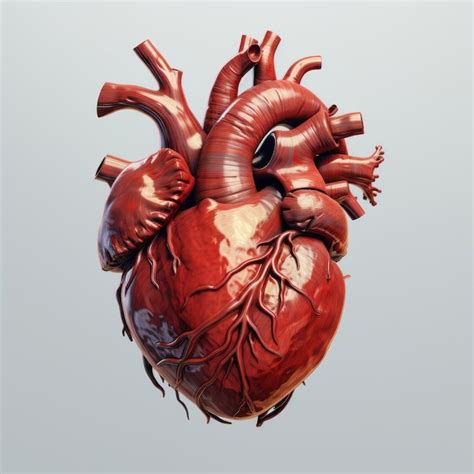 Realistic Heart Organs Pictures Freepik