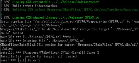 error when make · issue 73 · microsoft sptag · github