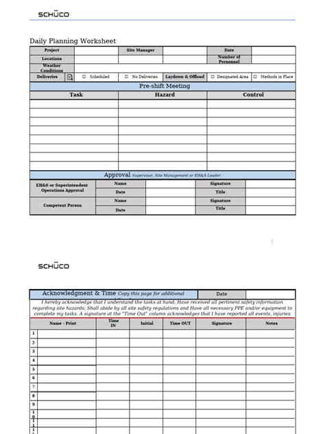 Planning Pre Task Plan Field Rev01 Pdf