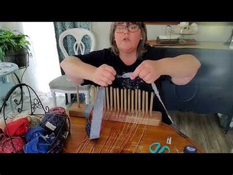 How To Use A Peg Loom Weaving Loom Diy Loom Craft Peg Loom