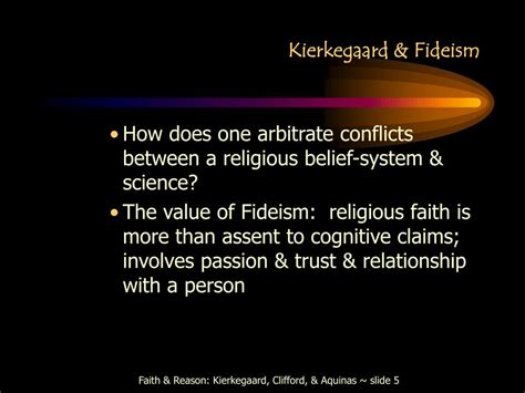 Ppt Kierkegaard And Fideism Powerpoint Presentation Free Download Id
