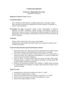 Digital Signal Processing DSP Fundamentals