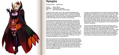 Image Vampire Monster Girl Encyclopedia Wiki Fandom Powered