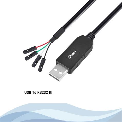 Usb To Rs232 Ttl Pl2303hx 1m Cable Adapter New Multan Electronics