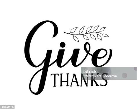 흰색에 고립 된 꽃 요소와 감사 현대 서예 브러시 레터링을 제공합니다 추수 감사절 인사말 카드 타이포그래피 포스터 배너 전단지 스티커 티셔츠에 대한 벡터 템플릿 T 셔츠에