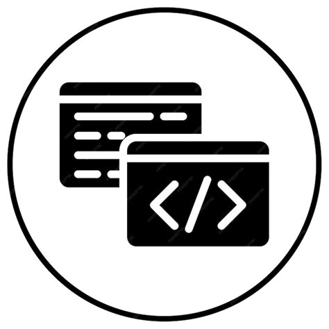 Premium Vector Code Refactoring Icon