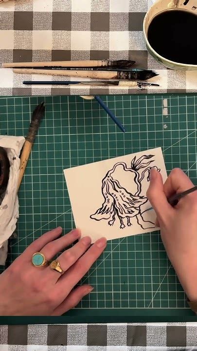 Encre De Chine Minute Art Drawing Dessin Illustration Draw Sketch Encre Encredechine