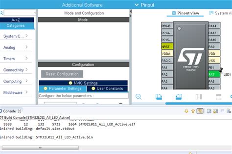 C Cube Ide And Stm32 Led Not Blinking Stack Overflow