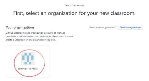 github classroom