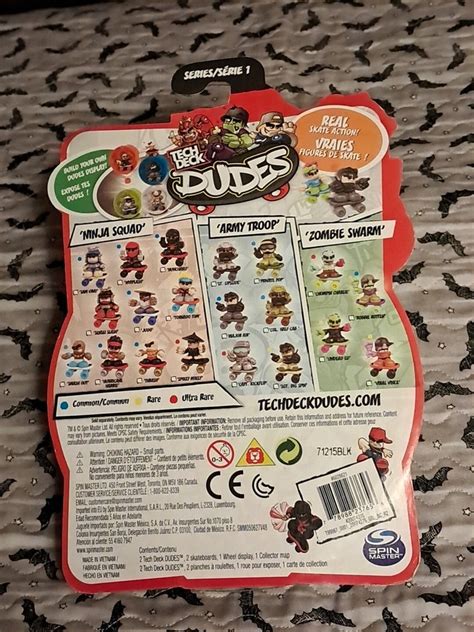 Tech Deck Dudes 2 Pack Series 1 Including 1 Mystery Dude Factory Sealed