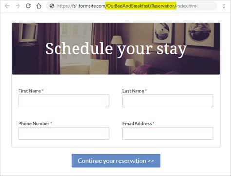 Form Url Directories And Customizing Form Links Formsite