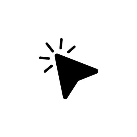 Premium Vector Cursor Click Icon