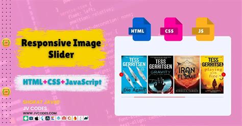 Responsive Image Slider In HTML CSS And JavaScript
