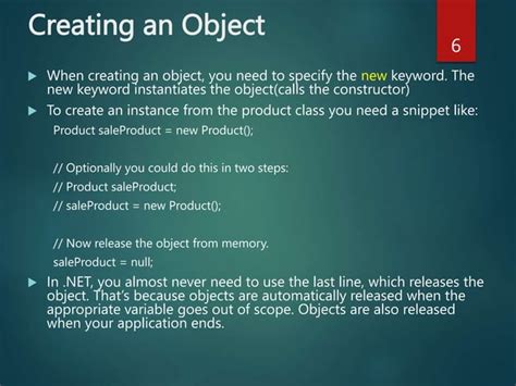 4 types objects and namespaces in net pptx