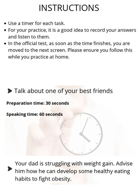 Celpip Speaking Test 10 Pdf Psychology Communication