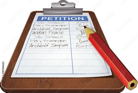 Petition Clipart