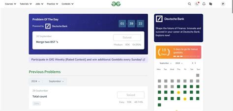 Priyanshu Yadav On Linkedin 21dayspotdchallenge Geekstreak2024 Deutschebank Geeksforgeeks