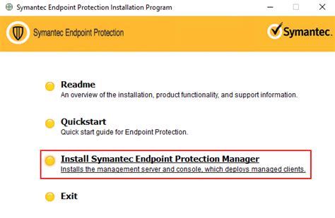 How To Install Symantec Endpoint Protection Manager In Windows Server