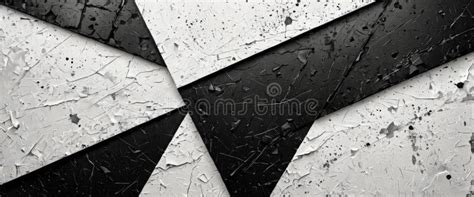 Abstract Black And White Textured Pattern With Geometric Shapes Stock Image Image Of Texture
