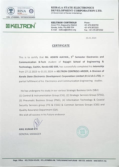 Aswin Ajayan On Linkedin My Internship Showed Me That While College