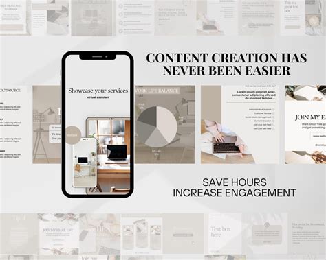 Virtual Assistant Instagram Template Virtual Assistant Social Media Virtual Assistant Canva