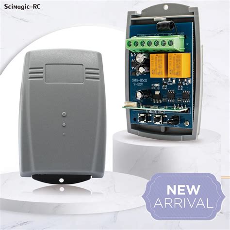 Universal Remote Control Garage Door Receiver 7 32v 85 250v 433 92mhz Fixed Rolling Code For