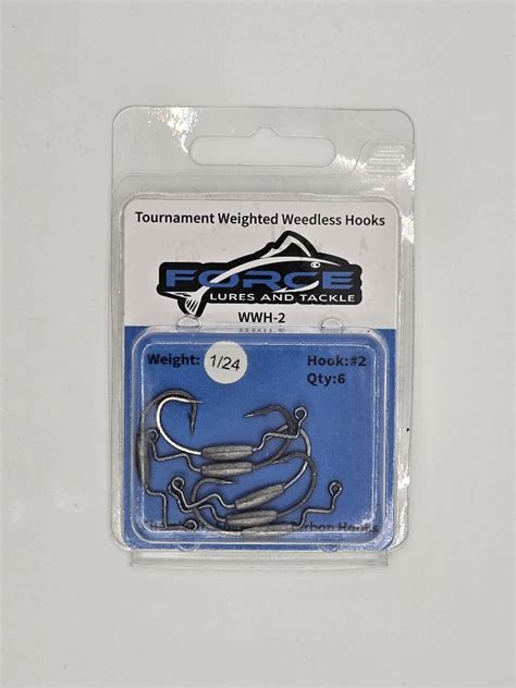 Weighted Weedless Hooks Wwh 2 Force Lures And Tackle