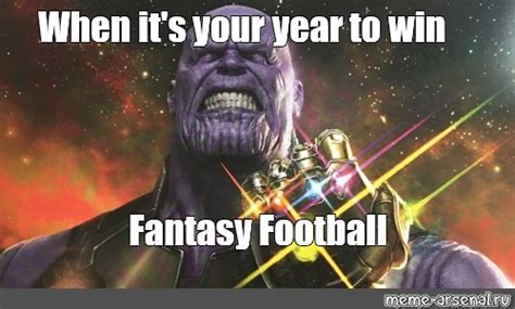 Fantasy Football Win Meme