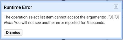 The Operation Select List Item Cannot Accept The Arguments Discuss Kodular Community