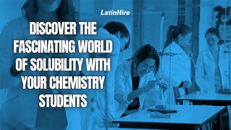 Solubility Science Examples